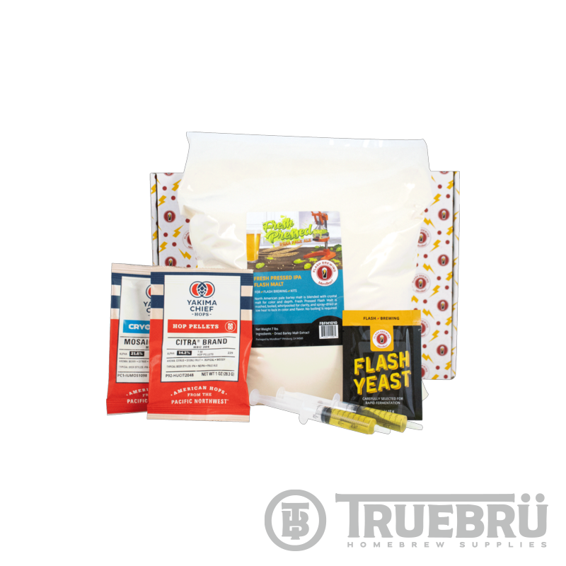 Fresh Pressed IPA Flash Beer Kit, 5 Gal| Truebrü Homebrew Supplies ...