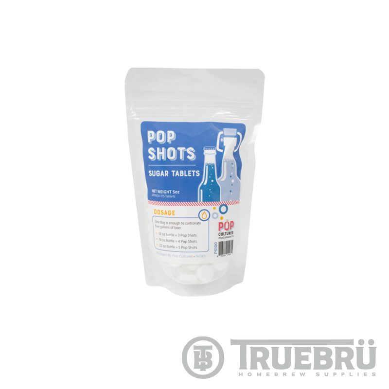 Pop Shots Carbonation Tablets | Truebrü Homebrew Supplies — TrueBrü